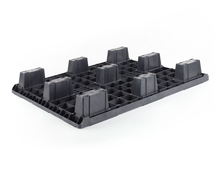 Europaletten 1200 x 800 mm aus Kunststoff | Großhandel